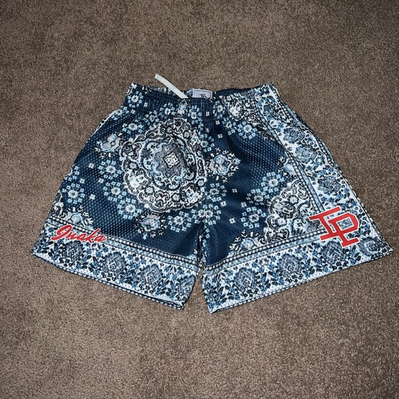 Inaka Power | Shorts | Inaka Mesh Shorts Blue And White Bandana Print ...